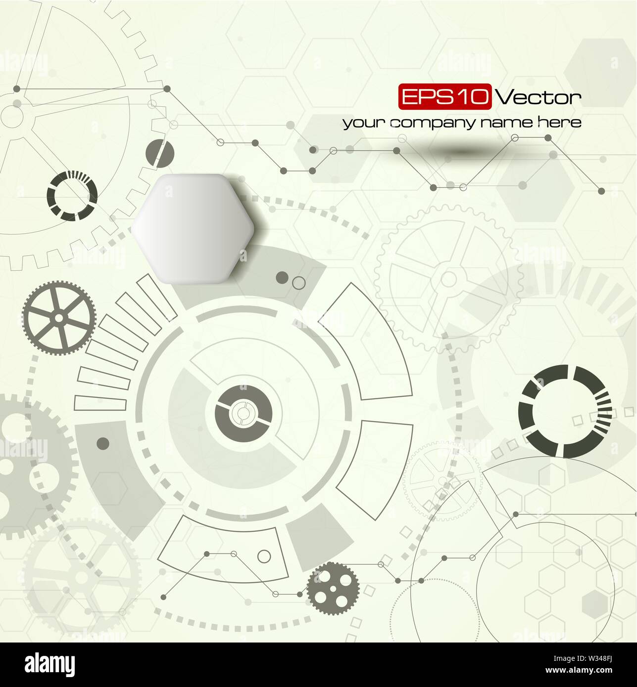 Web and mobile interface graphic template. Corporate website design ...