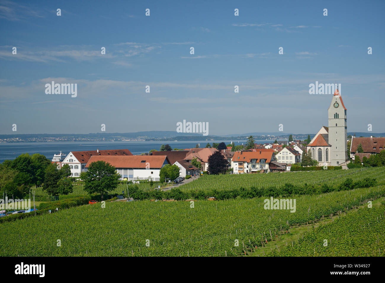 A small German village on the shores of Lake Constance also known as ...