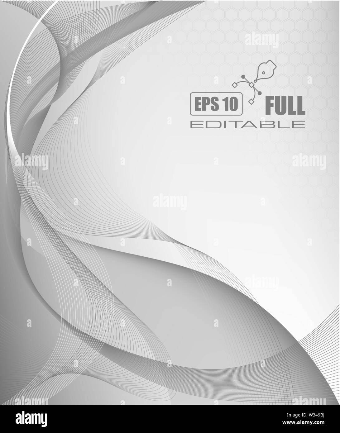 Gray abstract background composition - vector illustration Stock Vector ...