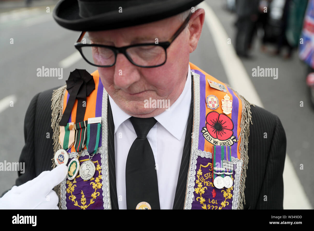 Twelfth july parade hi-res stock photography and images - Alamy