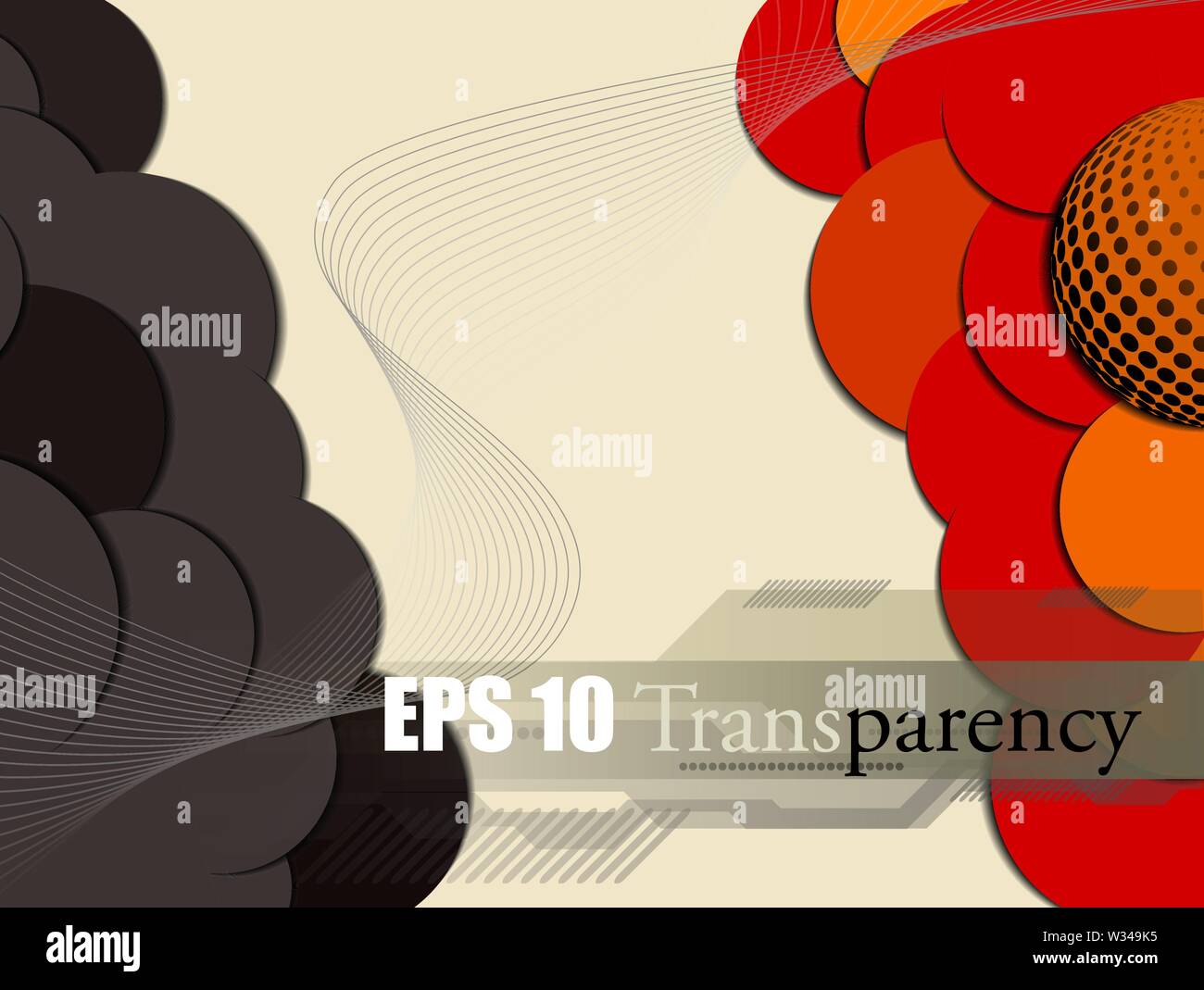 Abstract business design and cutout elements. Vector illustration Stock ...