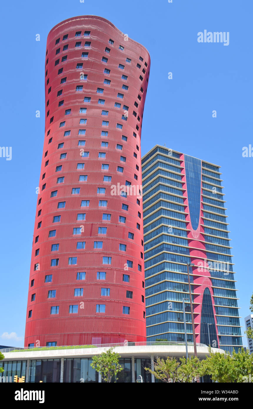 Modern buildings in Barcelona Spain Stock Photo - Alamy
