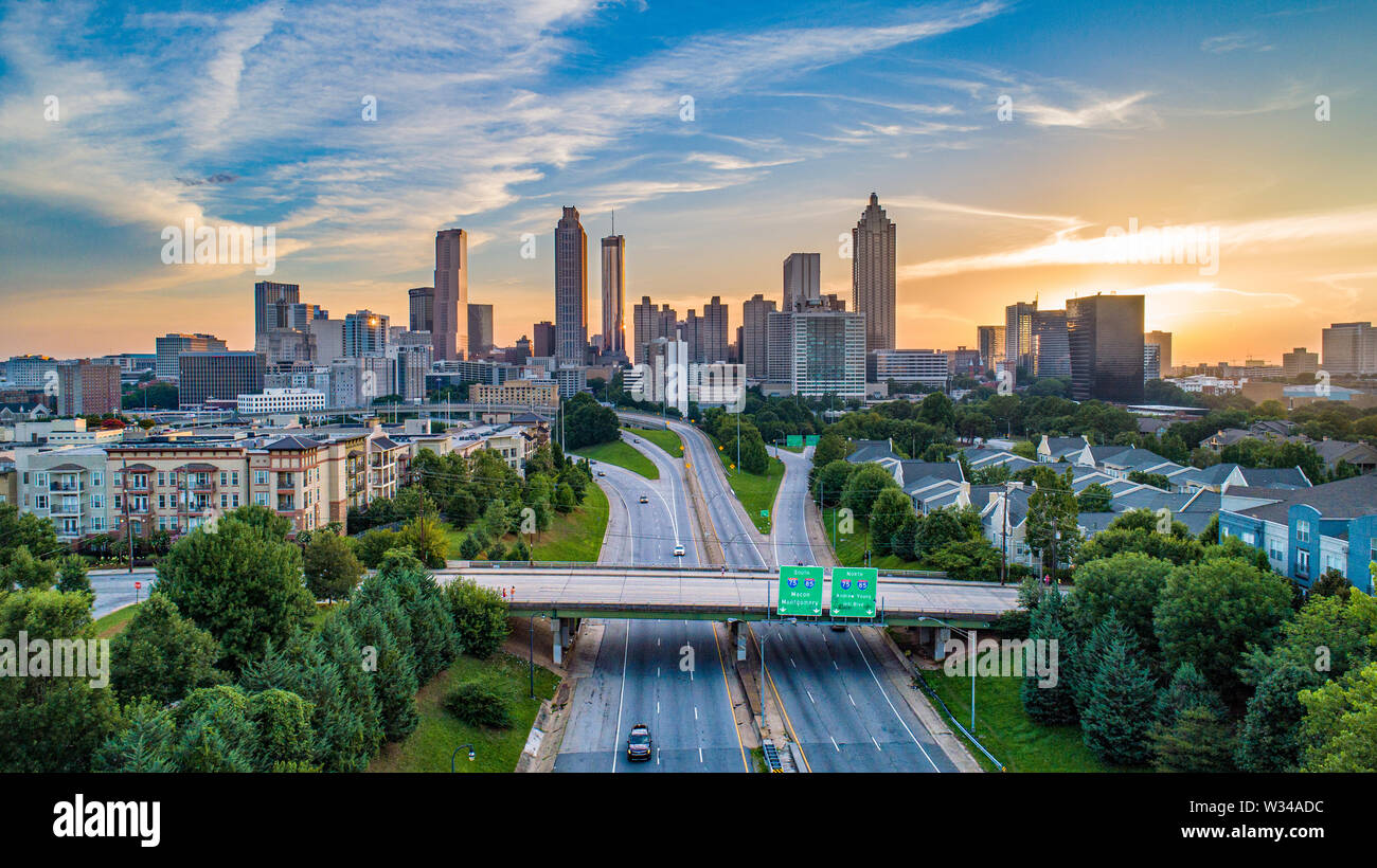 Buckhead aerial hi-res stock photography and images - Alamy