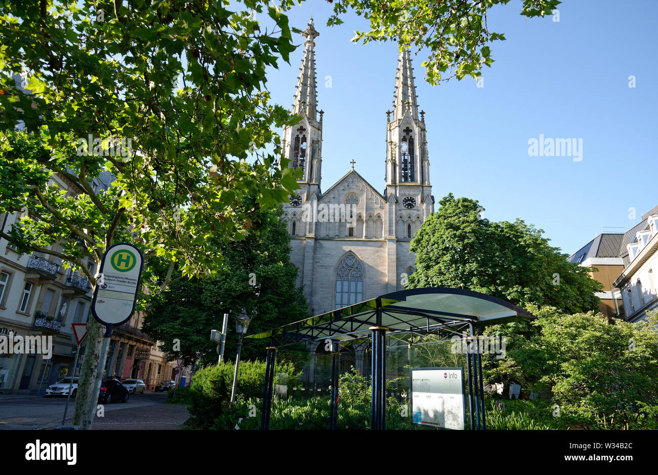 Black Forest spa town of Baden Baden in Western Germany Stock Photo - Alamy