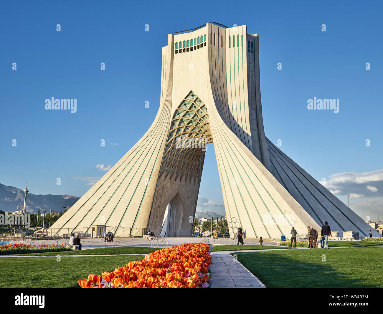 Azadi freedom monument in tehran hi-res stock photography and images ...