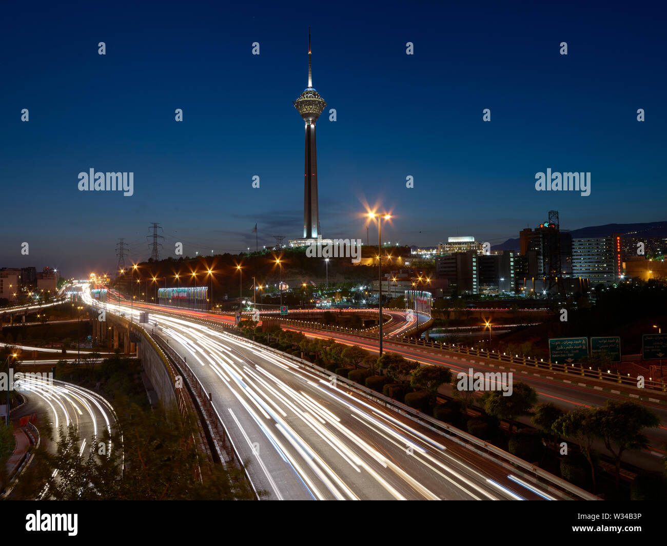 Borj e milad hi-res stock photography and images - Alamy