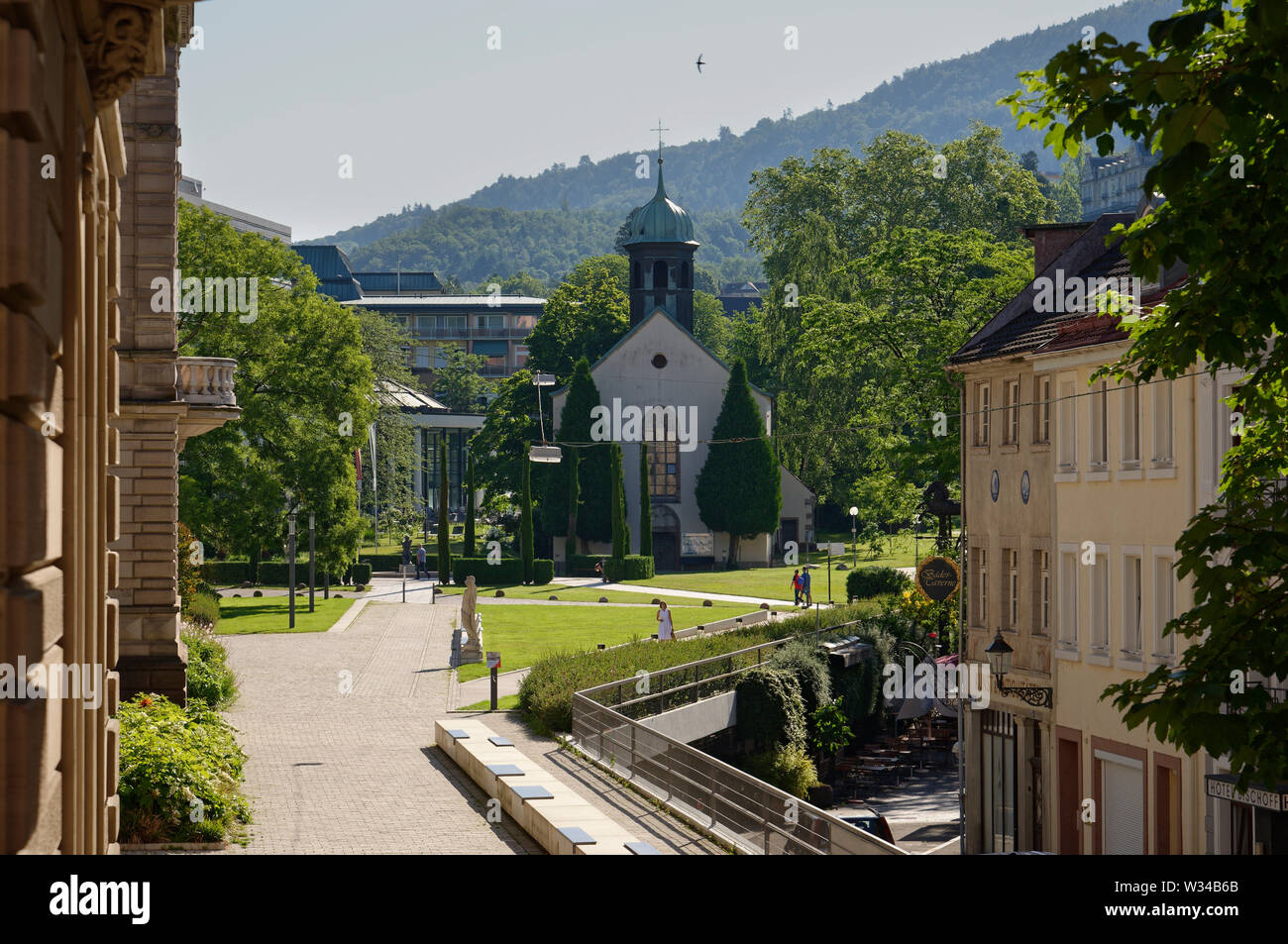 Black Forest spa town of Baden Baden in Western Germany Stock Photo - Alamy