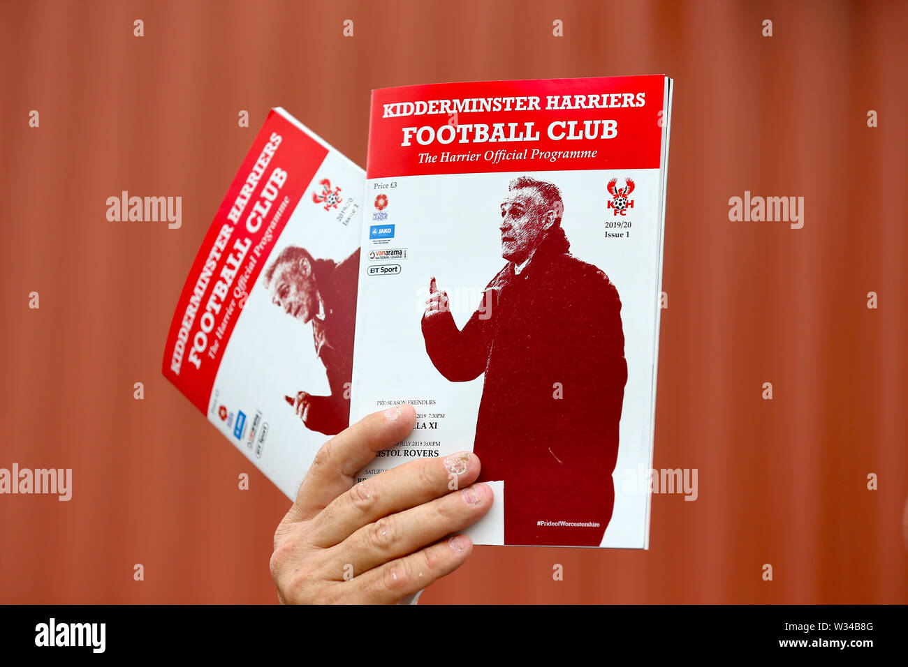 Match day programmes hi-res stock photography and images - Alamy