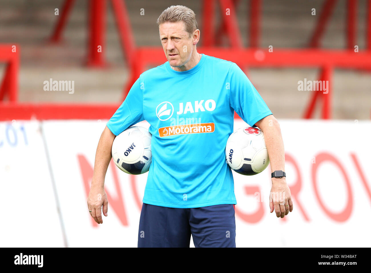 Kidderminster Harriers coach Kevin Poole Stock Photo - Alamy