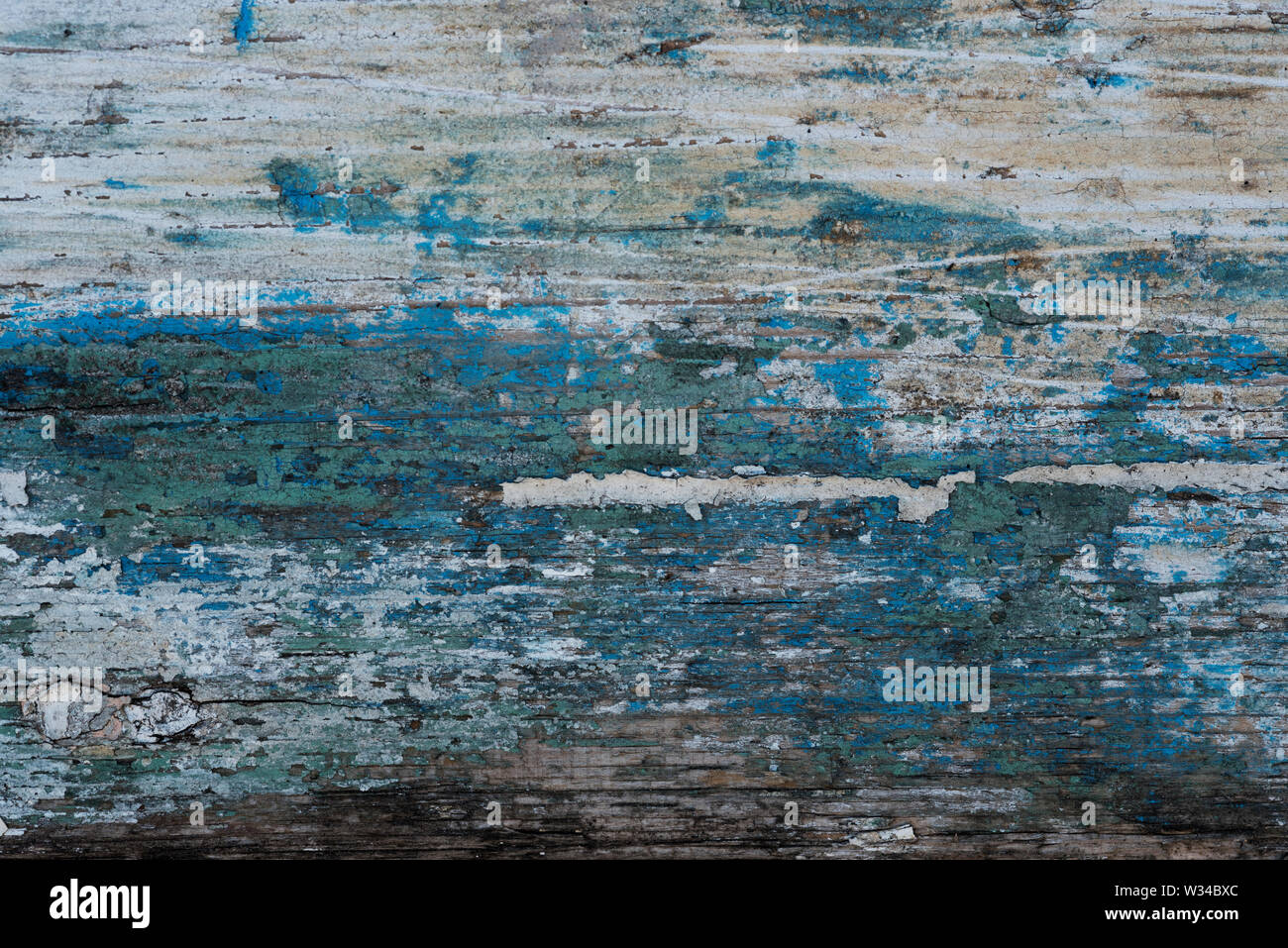 Chipped and cracked painted wood Stock Photo - Alamy