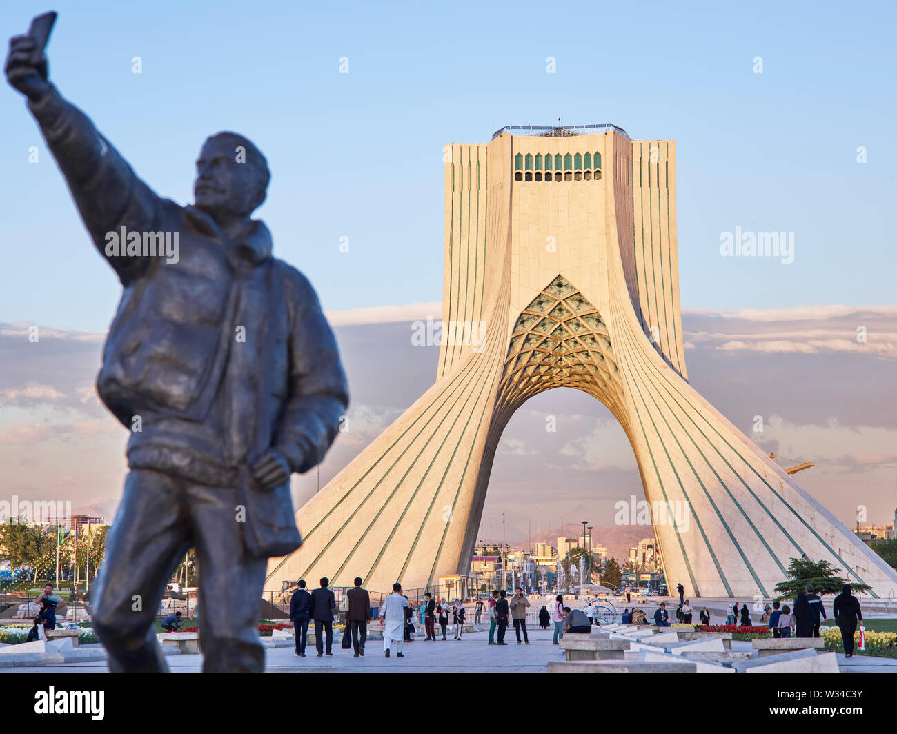 Azadi Freedom Monument In Tehran High Resolution Stock Photography and ...