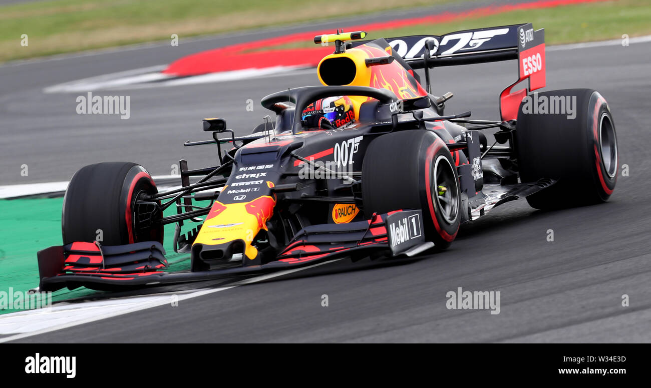 Red Bull driver Pierre Gasly in action during practice day for the ...