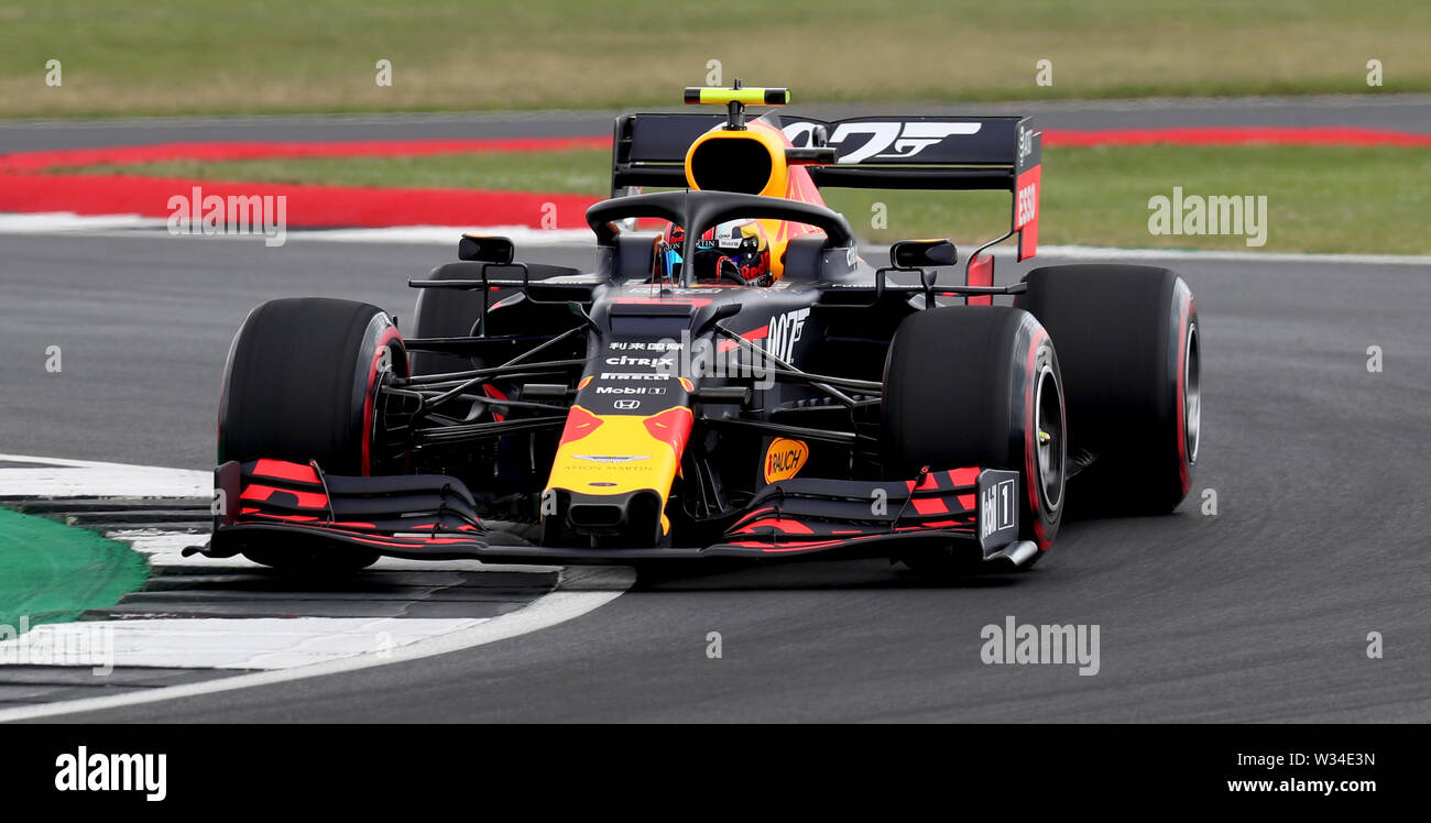 Red Bull driver Pierre Gasly in action during practice day for the ...