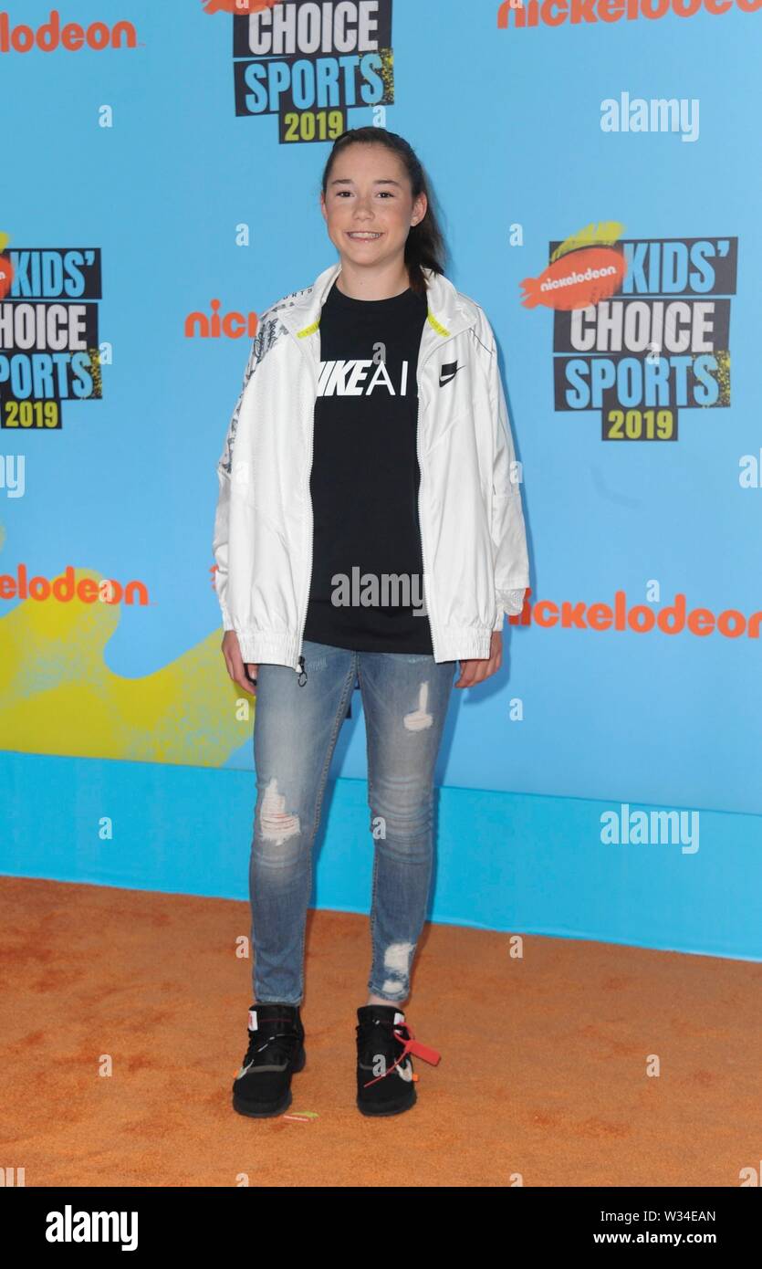 Nickelodeons kids choice sports awards 2019 hi-res stock photography ...