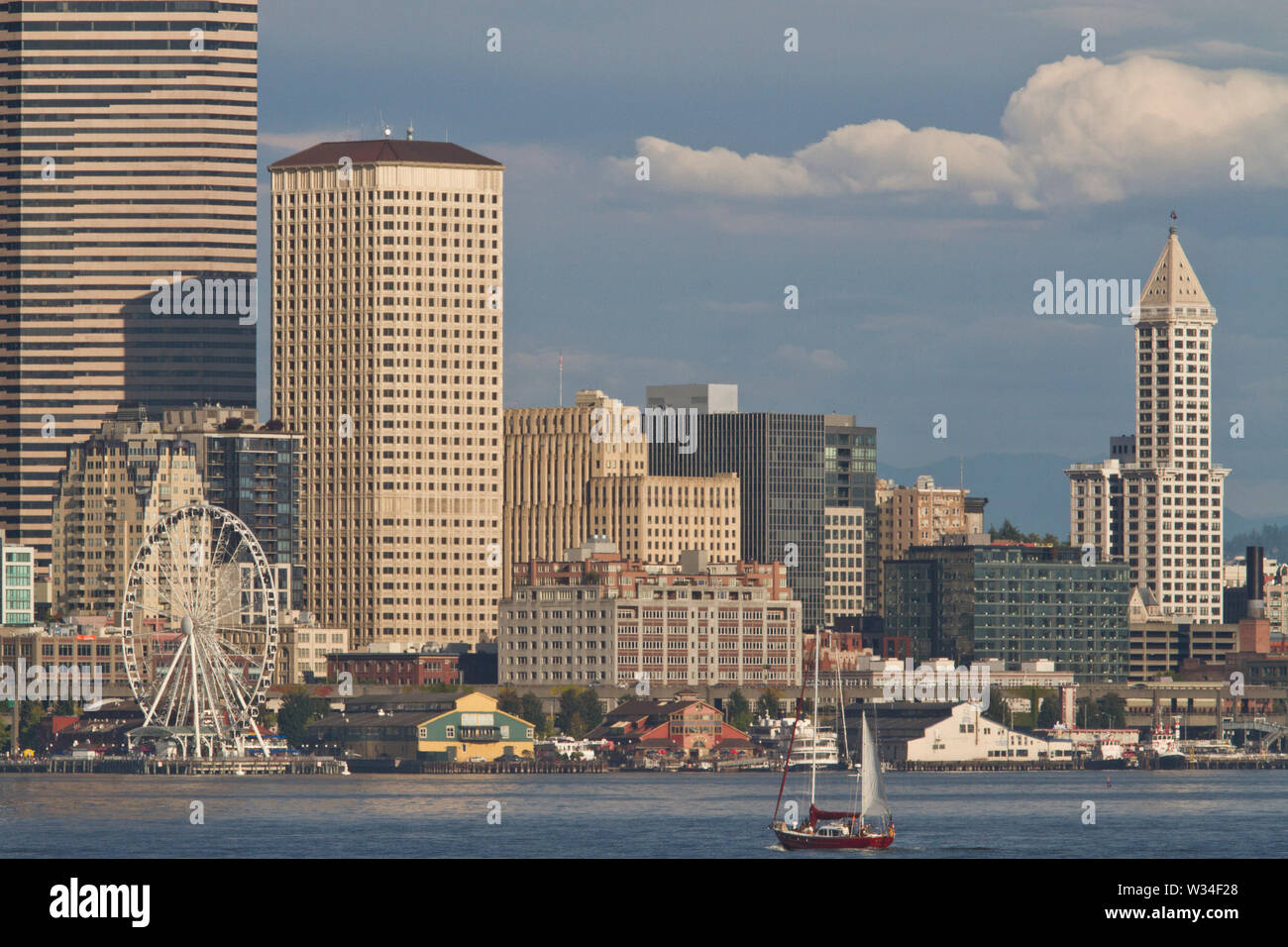 Seattle pioneer square smith tower hi-res stock photography and images ...