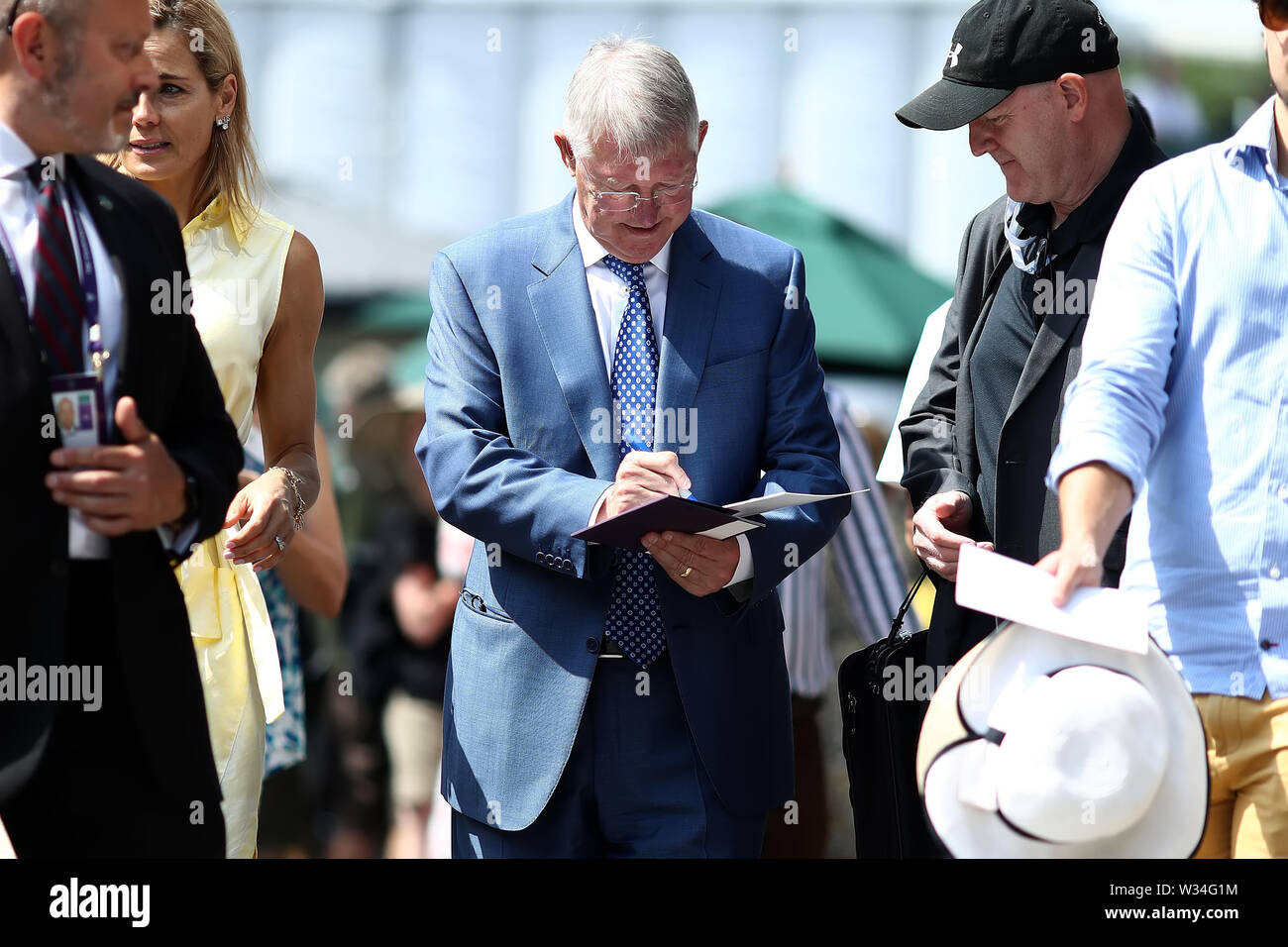 London, UK. 12th July, 2019. Wimbledon, UK. 12th July, 2019. The All ...