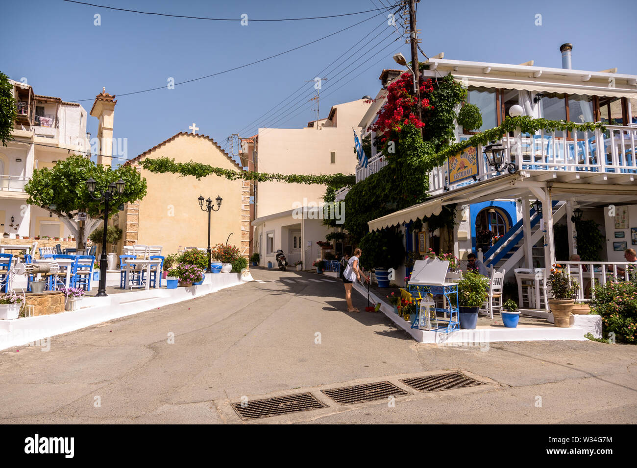 Crete malia hi-res stock photography and images - Alamy