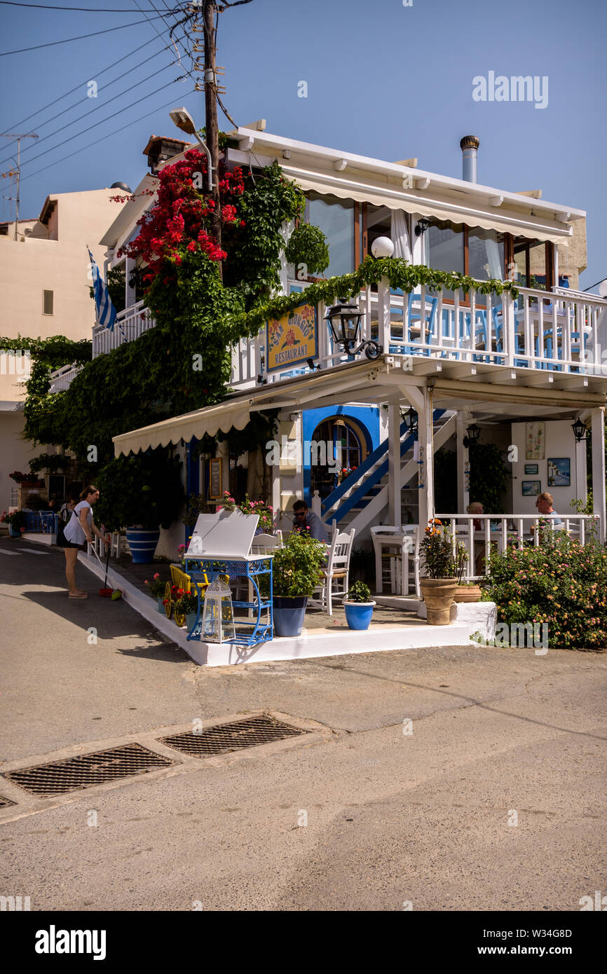 Malia old town hi-res stock photography and images - Alamy