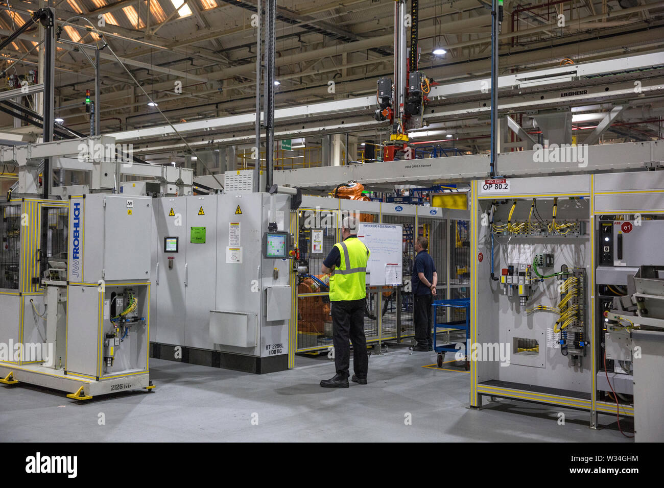Ford Dagenham, automotive factory situated on the outskirts of London ...