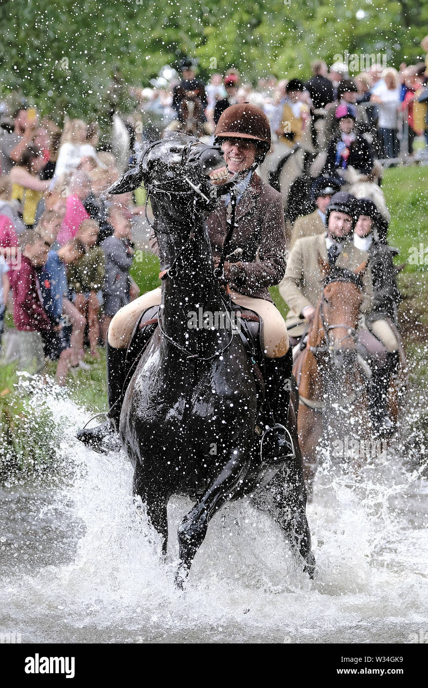 Jedburgh, SCOTLAND - July 12: Jethart CallantÕs Festival - Festival Day ...
