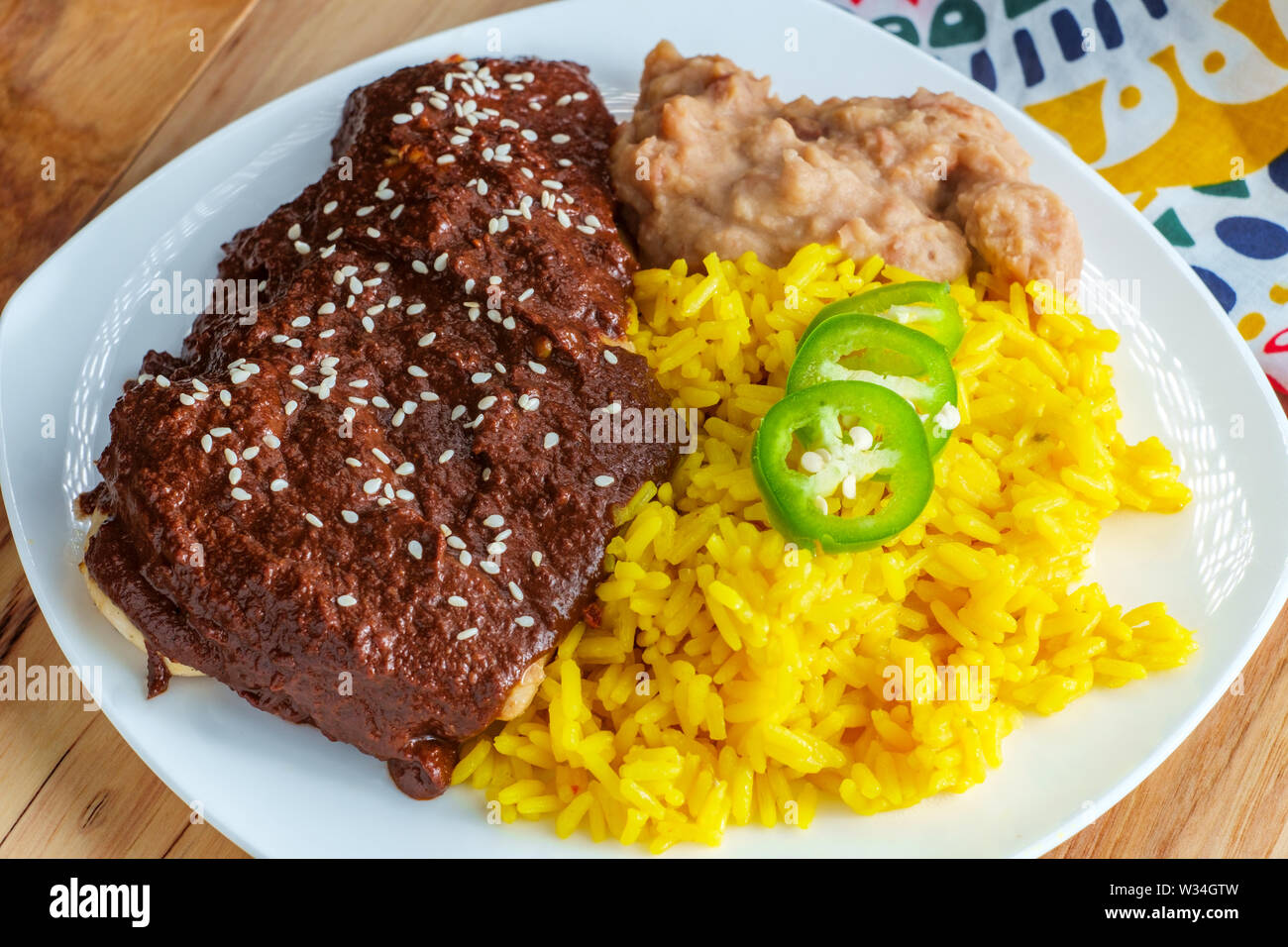 What Is Mole Con Arroz