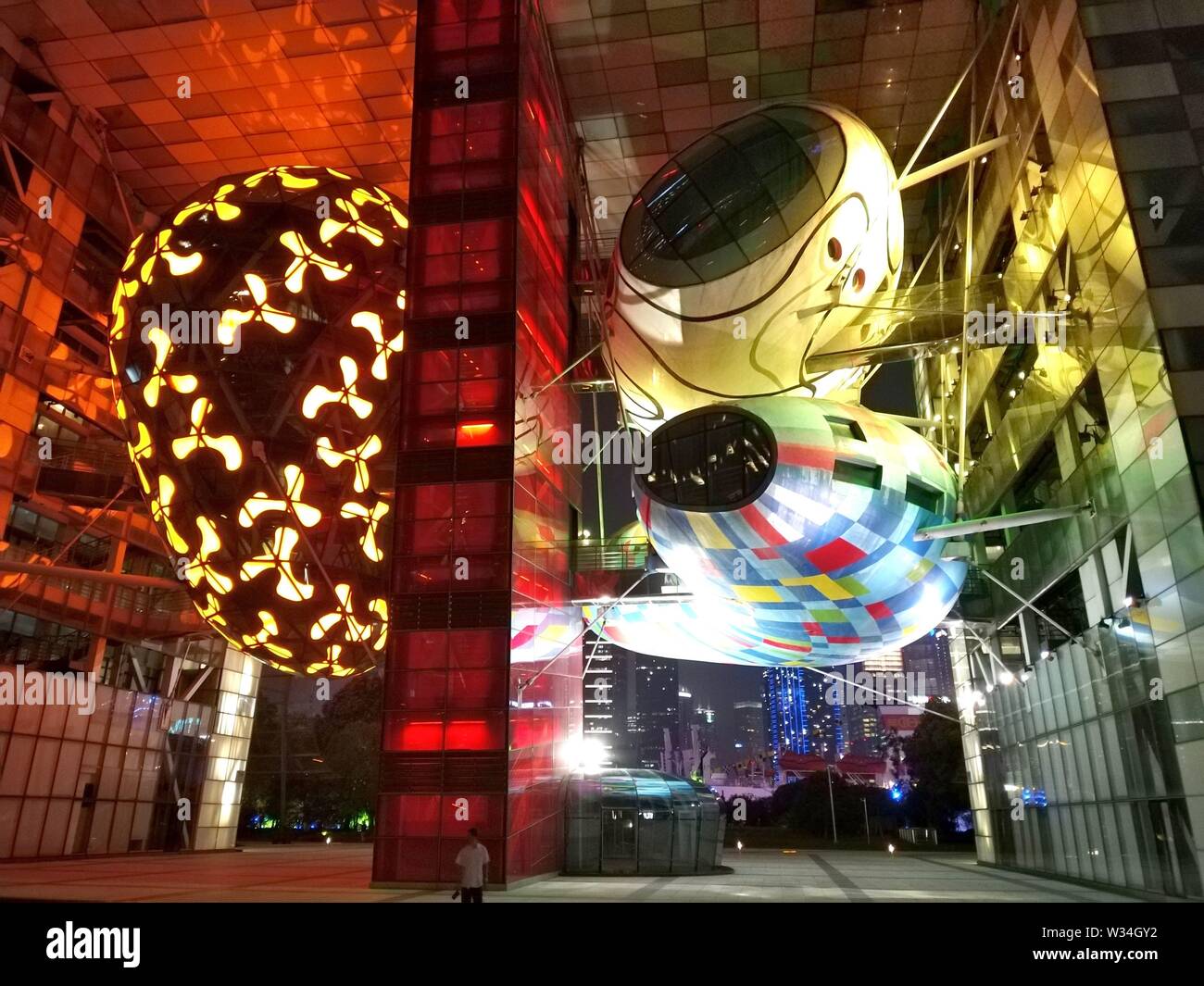 Shanghai, Shanghai, China. 12th July, 2019. Shanghai, China - July 12 ...