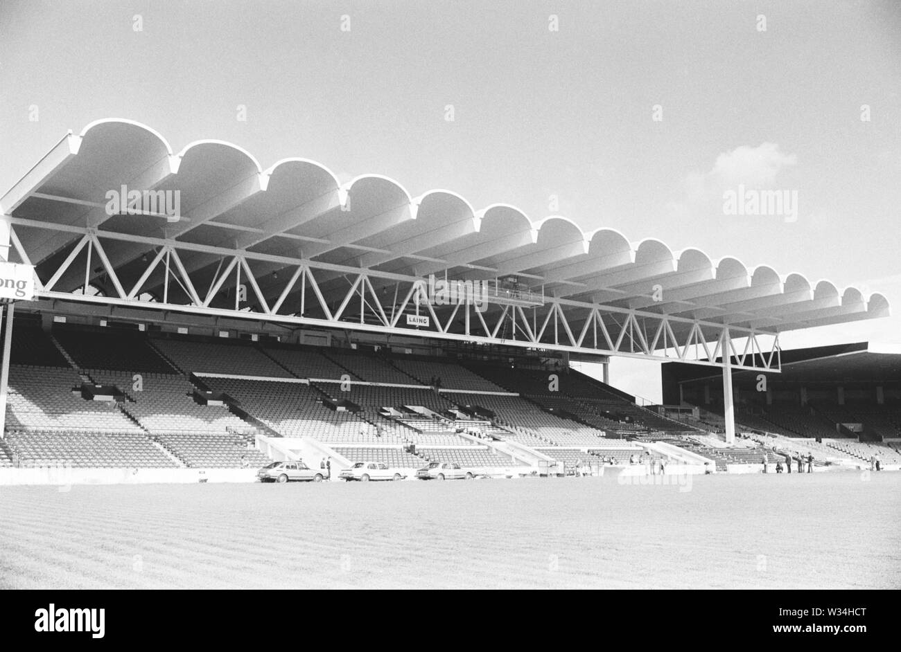 Manchester City's new main stand at Maine Road taking shape as the new ...