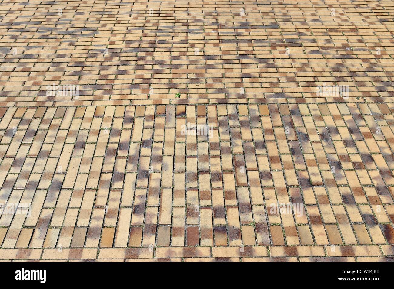 Detailed close up view on cobblestone ground textures in high ...