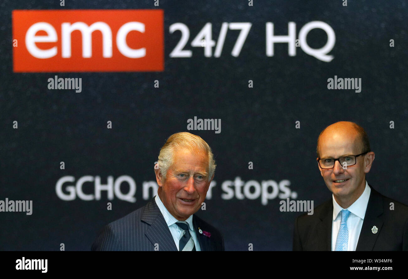 The Prince of Wales, as Patron of the Intelligence Agencies, with ...
