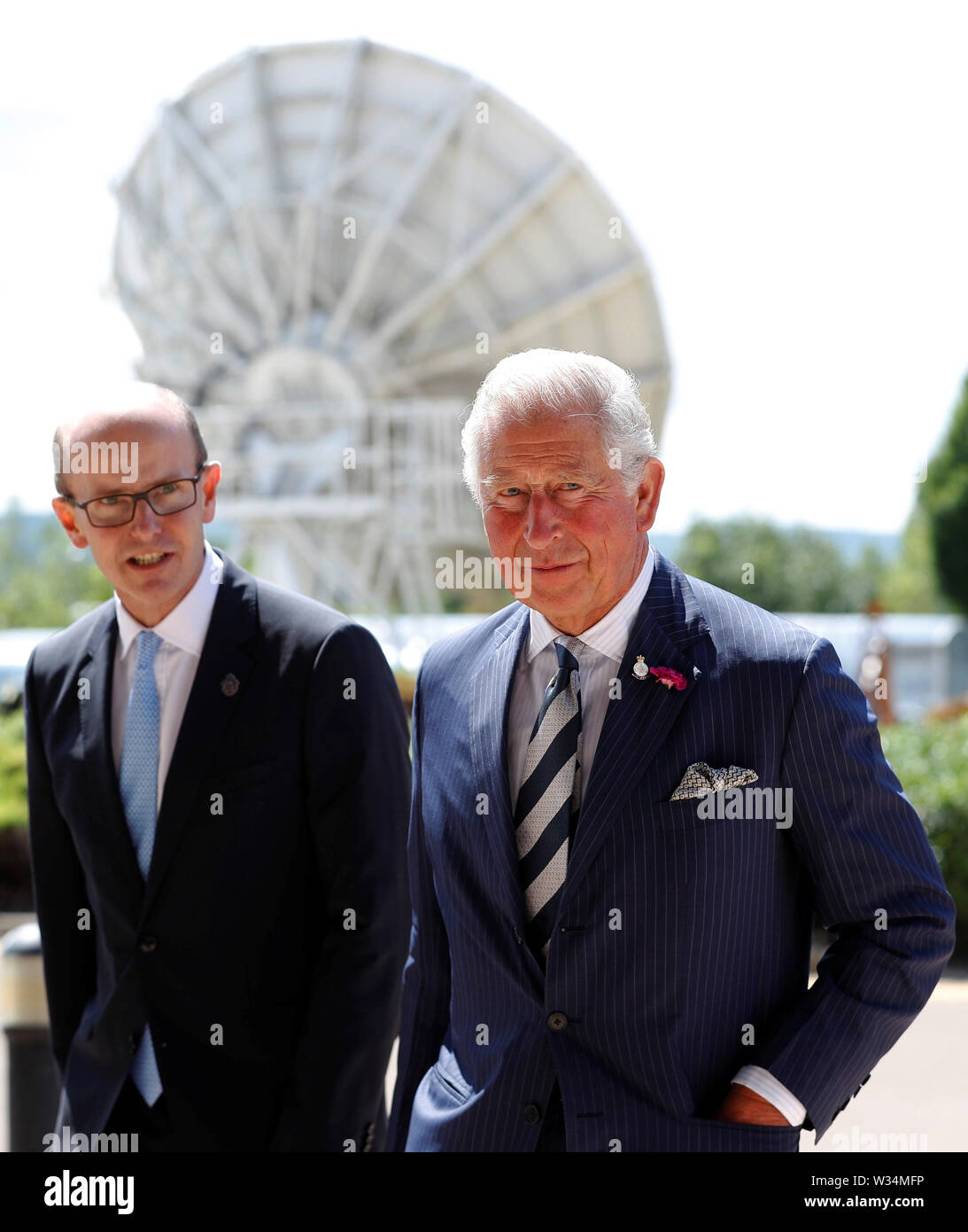 The Prince of Wales, as Patron of the Intelligence Agencies, with ...