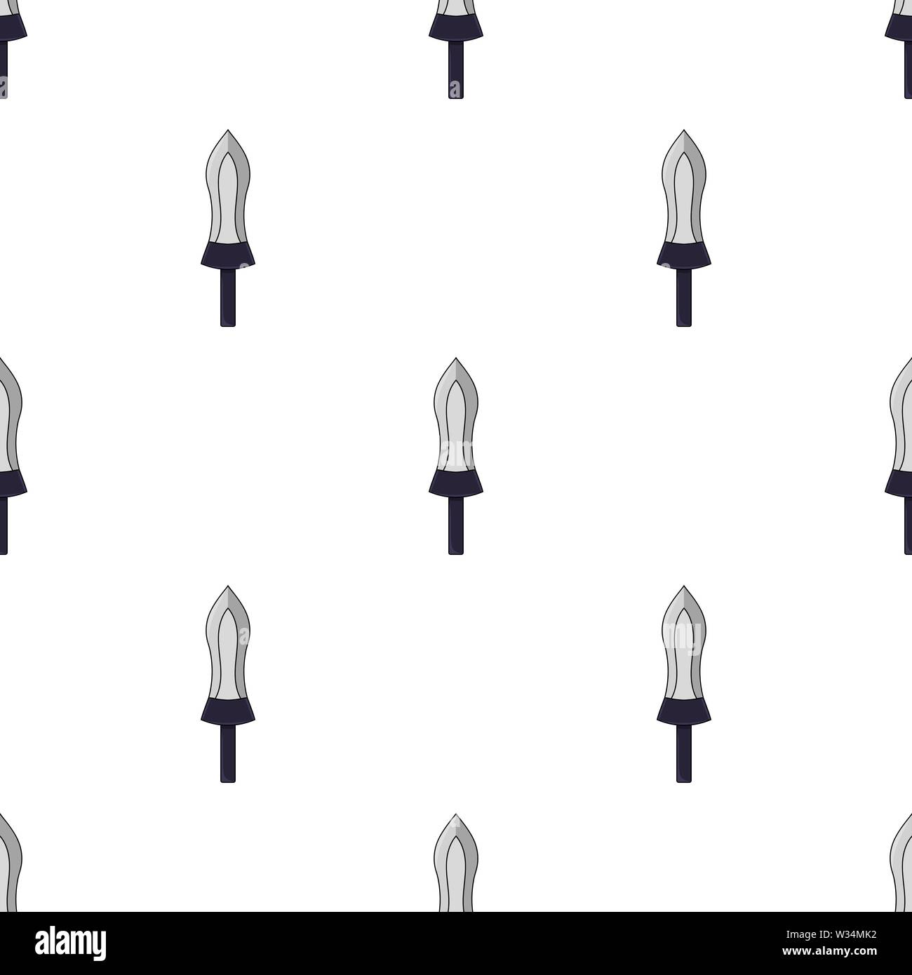 Seamless pattern with sword icons. Vector illustration for design, web ...