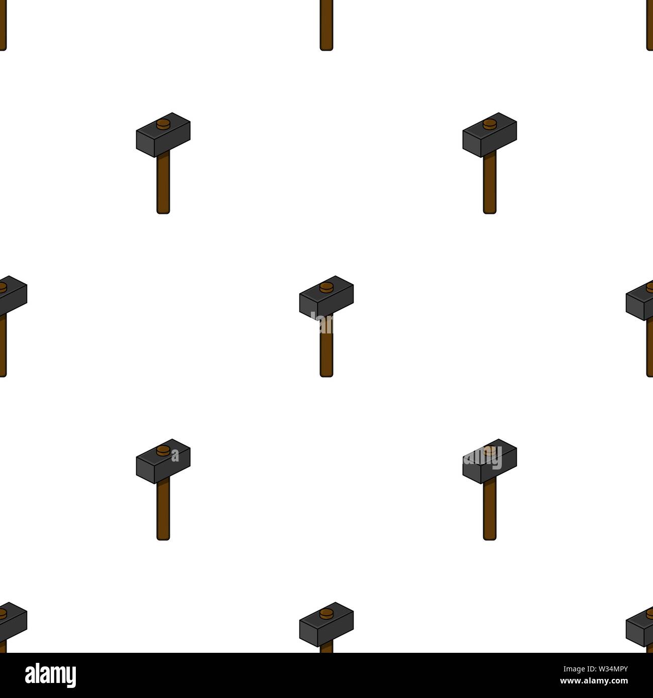 Cartoon hammer hi-res stock photography and images - Alamy