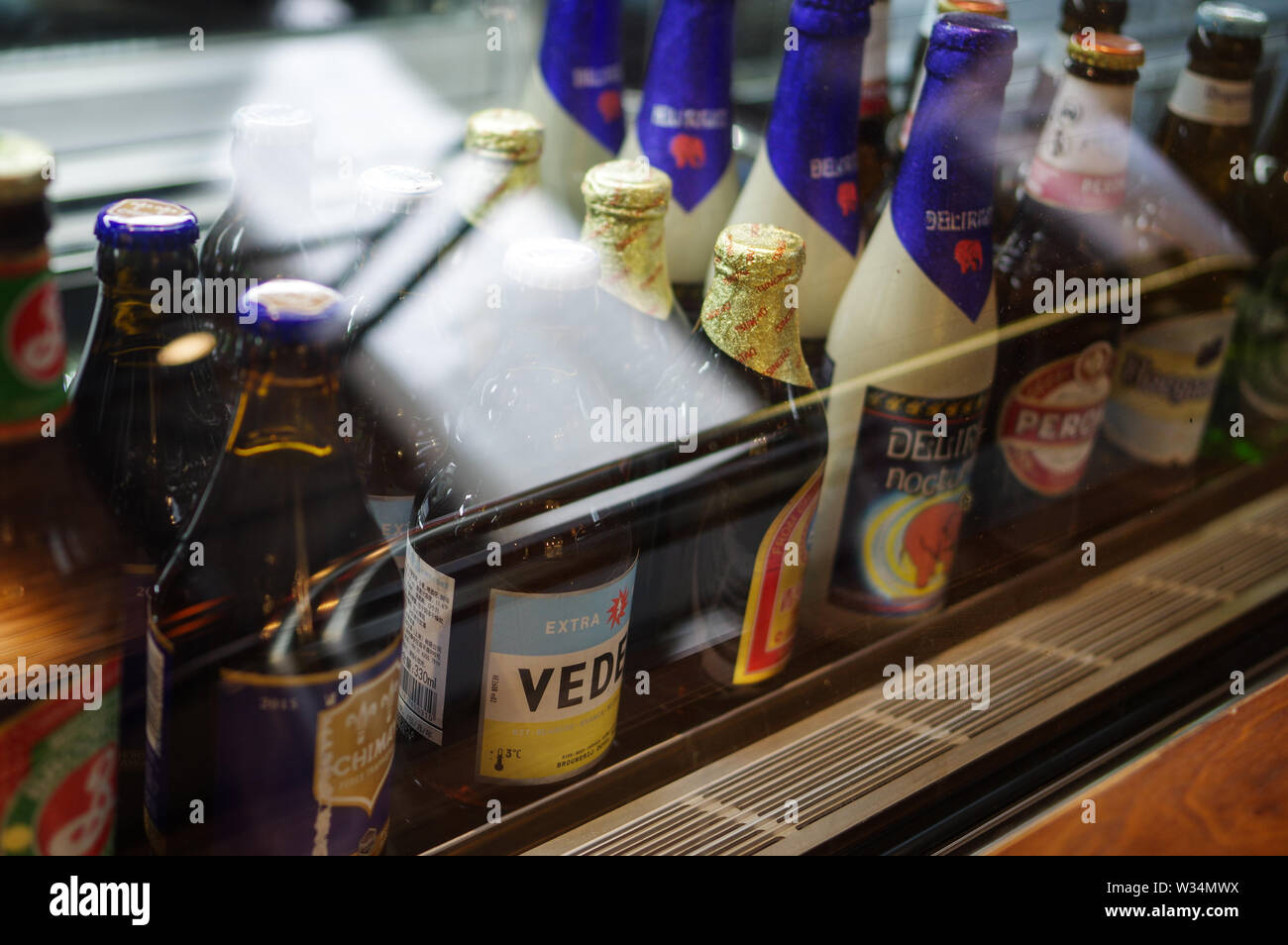 Vedett Extra White, Peroni, Brooklyn East IPA, Delirium Nocturnum ...