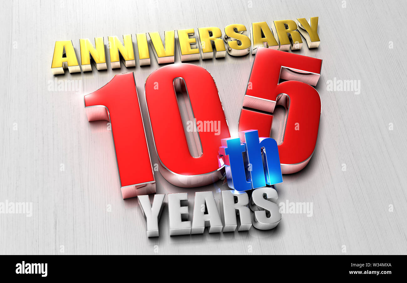 105th logo hi-res stock photography and images - Alamy