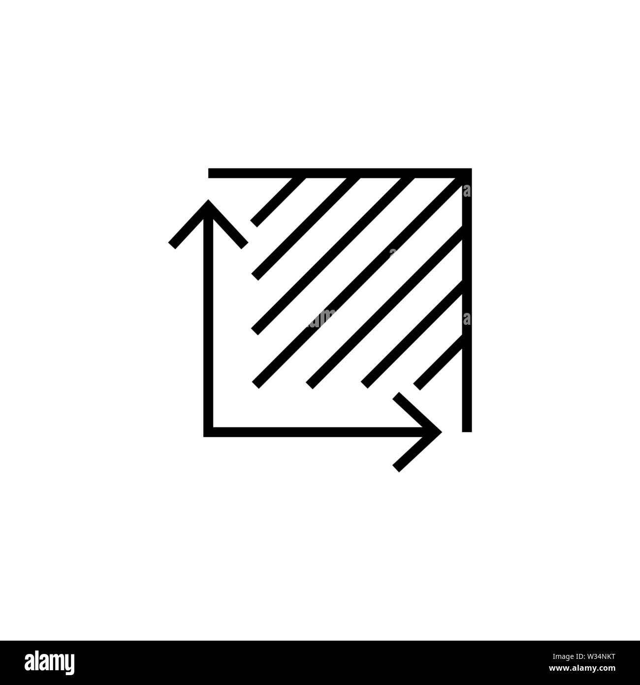 Area icon symbol simple design. Vector eps10 Stock Vector Image & Art ...