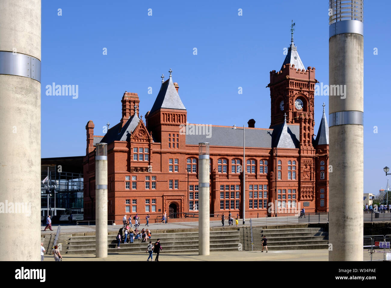 Pier Head Building Cardiff Bay Cardiff Wales Stock Photo - Alamy
