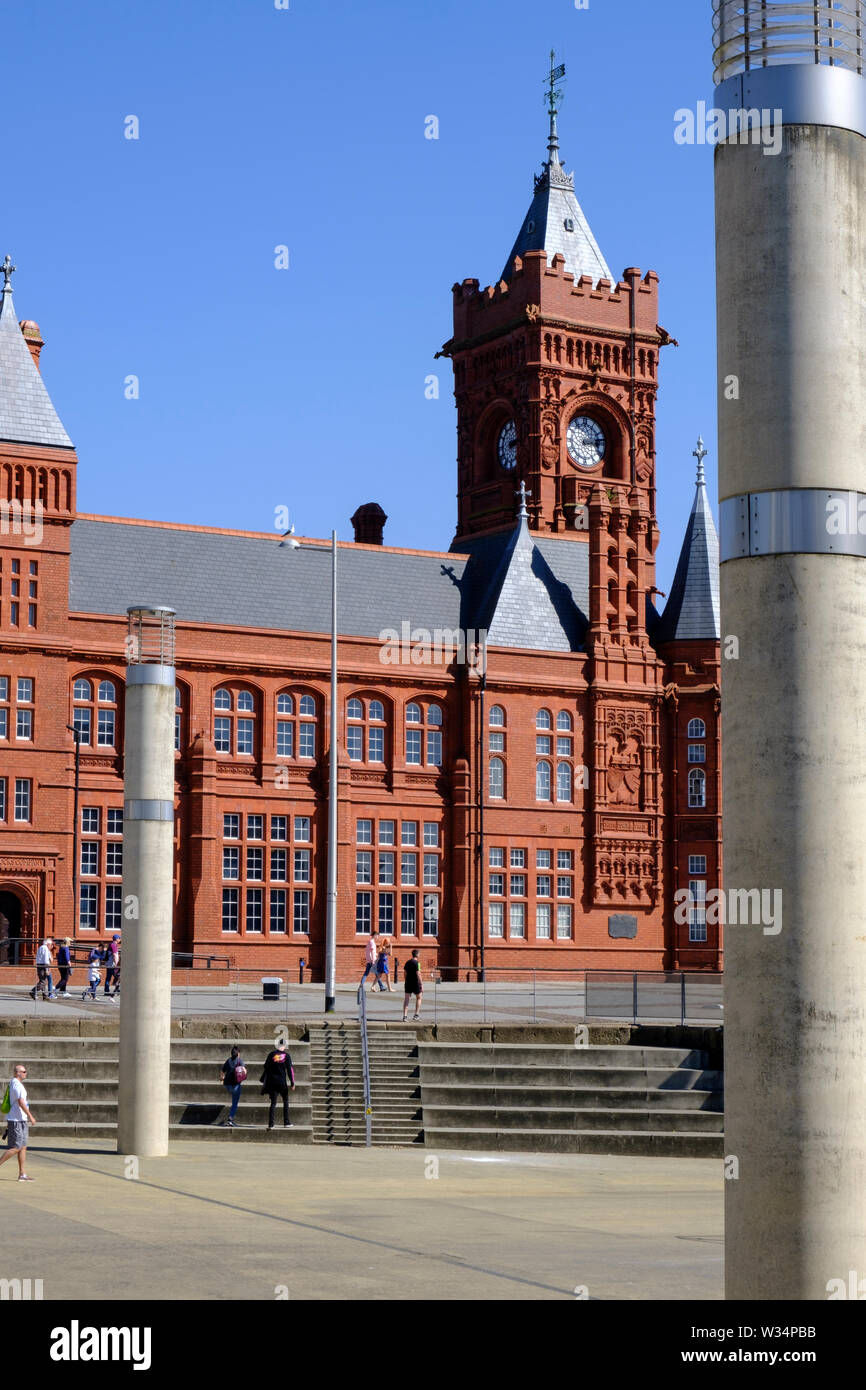 Pier Head Building Cardiff Bay Cardiff Wales Stock Photo - Alamy