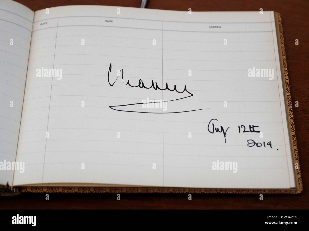 Prince Charles Signature