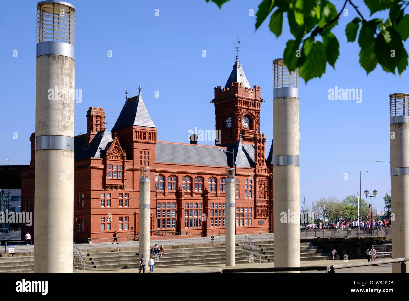 Pier Head Building Cardiff Bay Cardiff Wales Stock Photo - Alamy