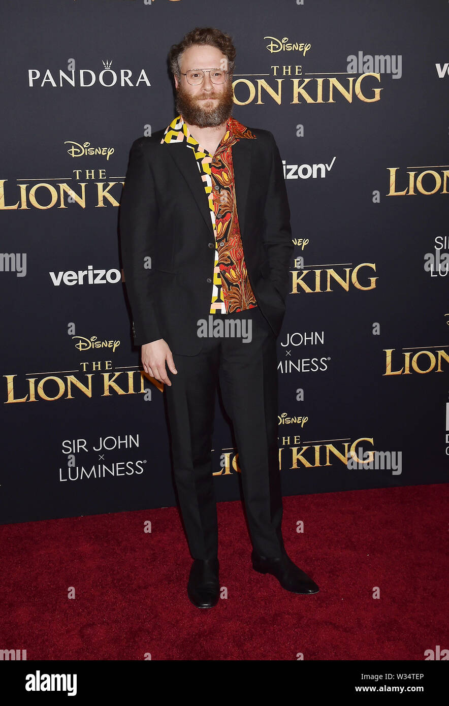 HOLLYWOOD, CA - JULY 09: Seth Rogen attends the premiere of Disney's ...