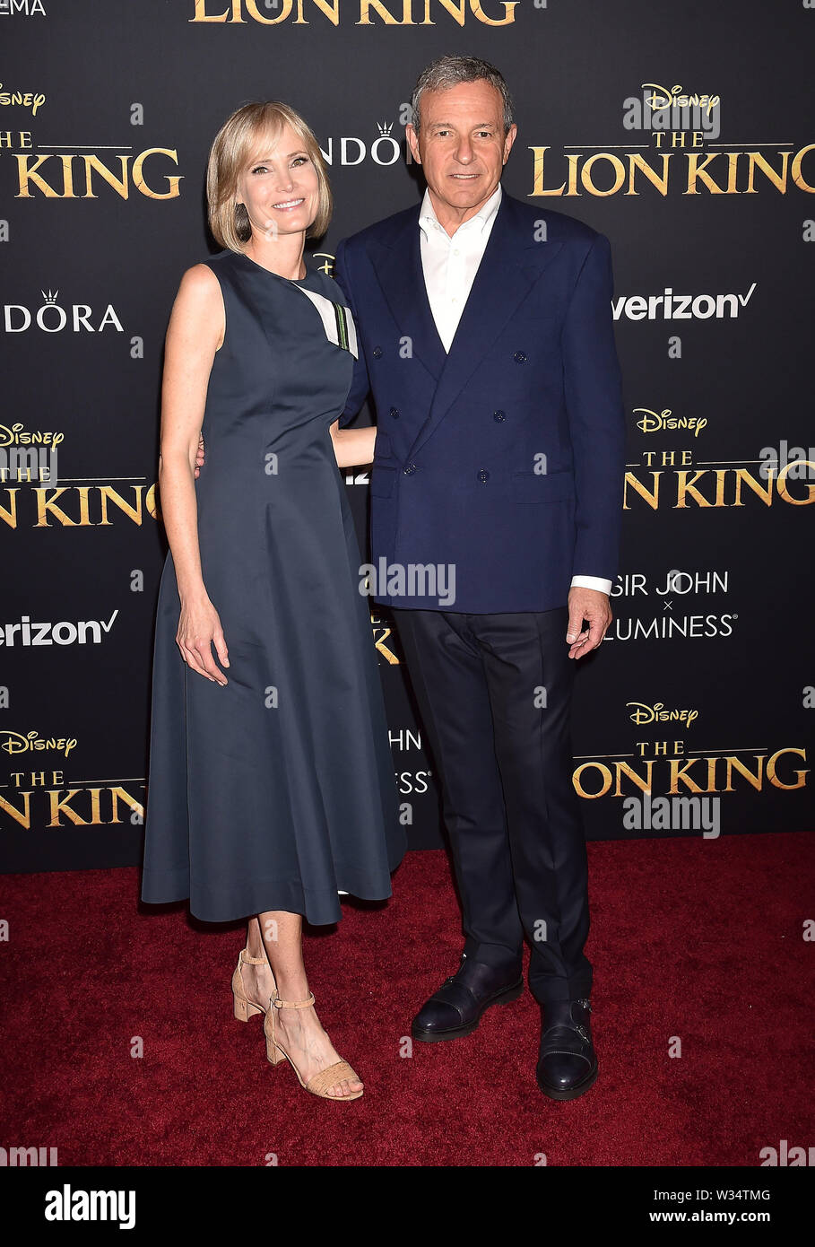 The walt disney company chairman and ceo bob iger hi-res stock ...