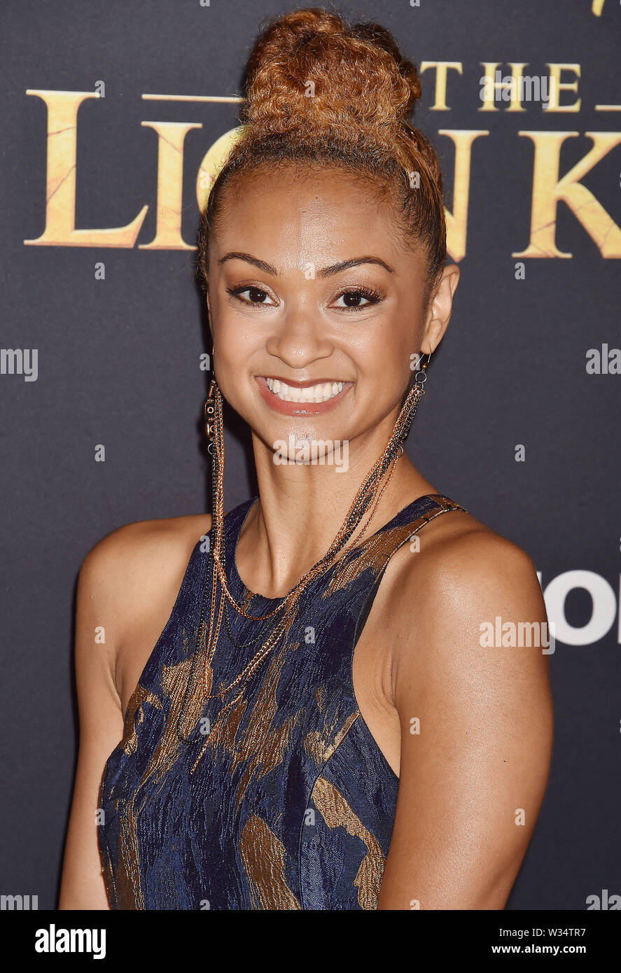 HOLLYWOOD, CA - JULY 09: Sydnee Winters attends the premiere of Disney ...