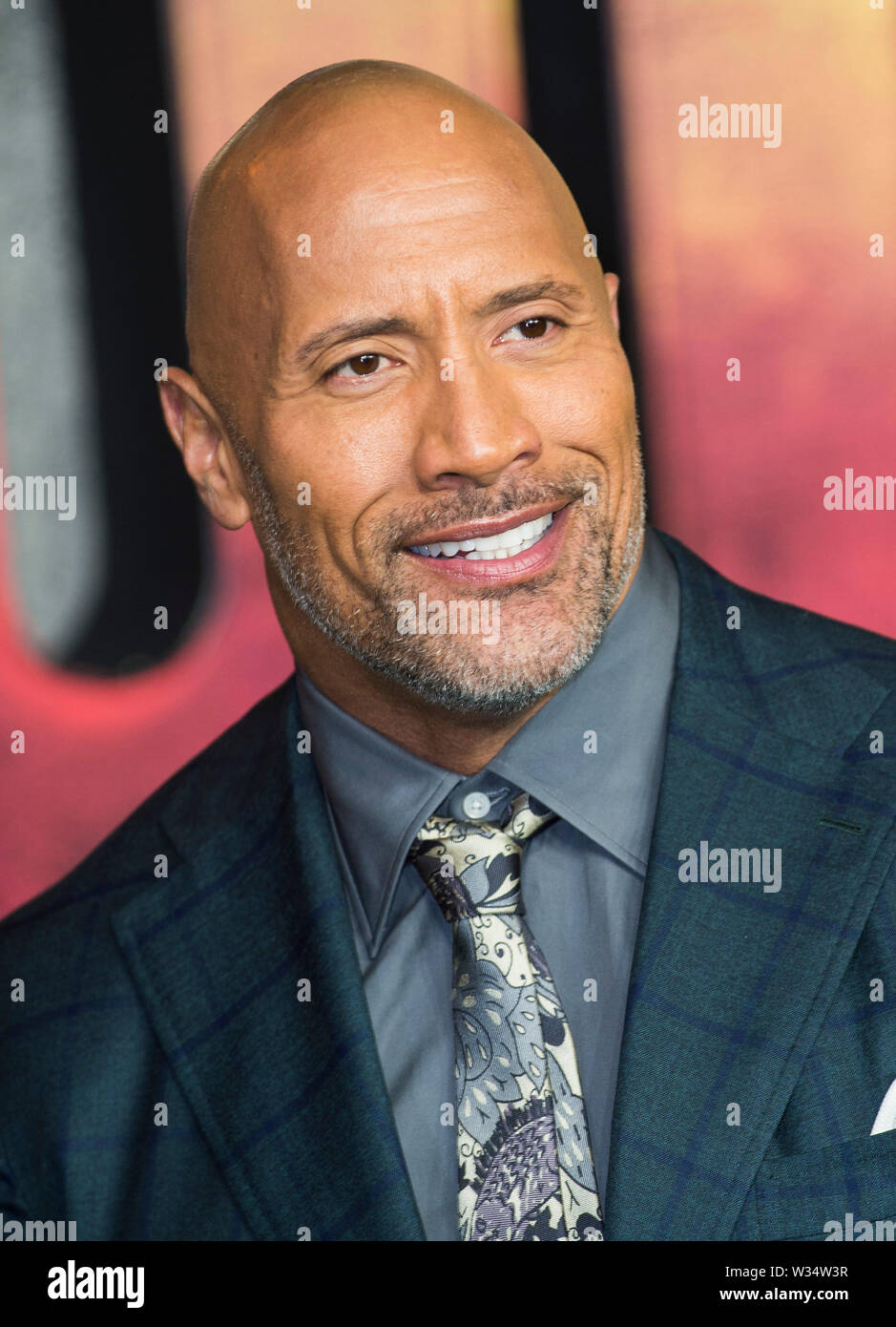 London, UK. Dwayne Johnson at Jumanji: Welcome To The Jungle UK ...