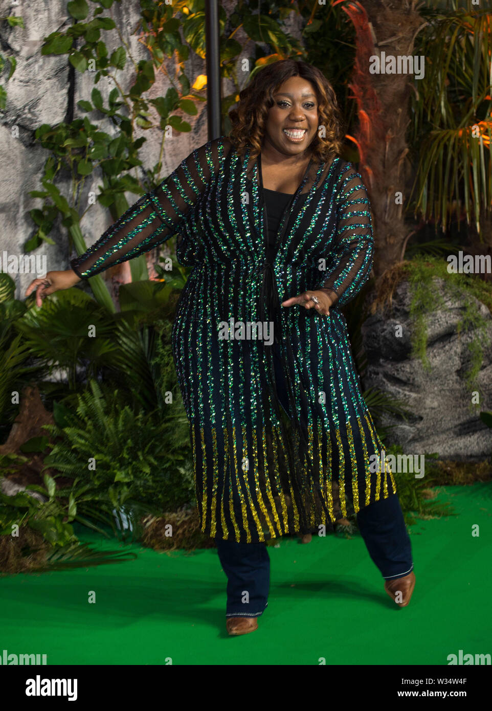 London, UK. Chizzy Akudolu at Jumanji: Welcome To The Jungle UK Premiere at the Vue West End ...
