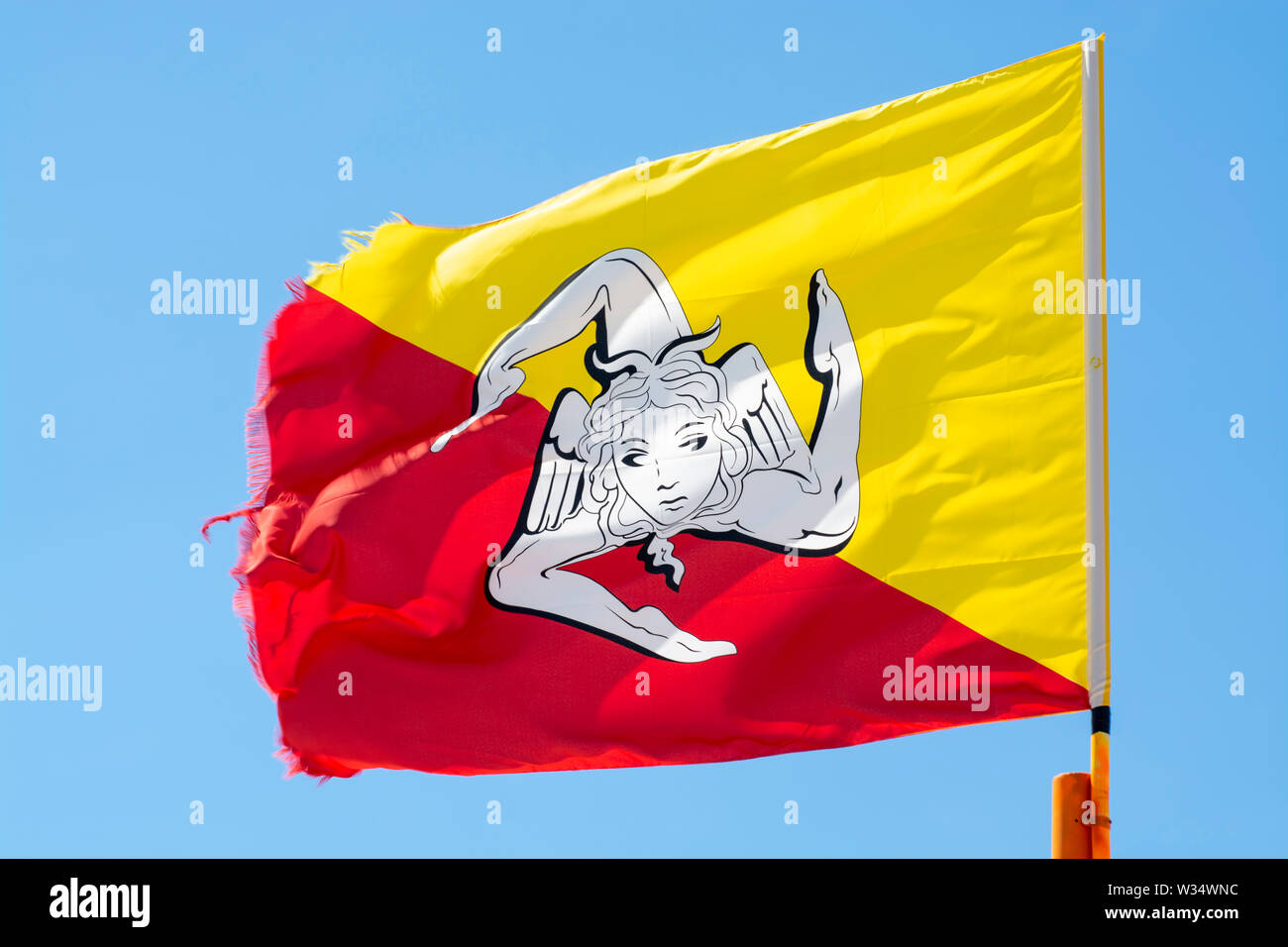 Sicilian flag hi-res stock photography and images - Alamy