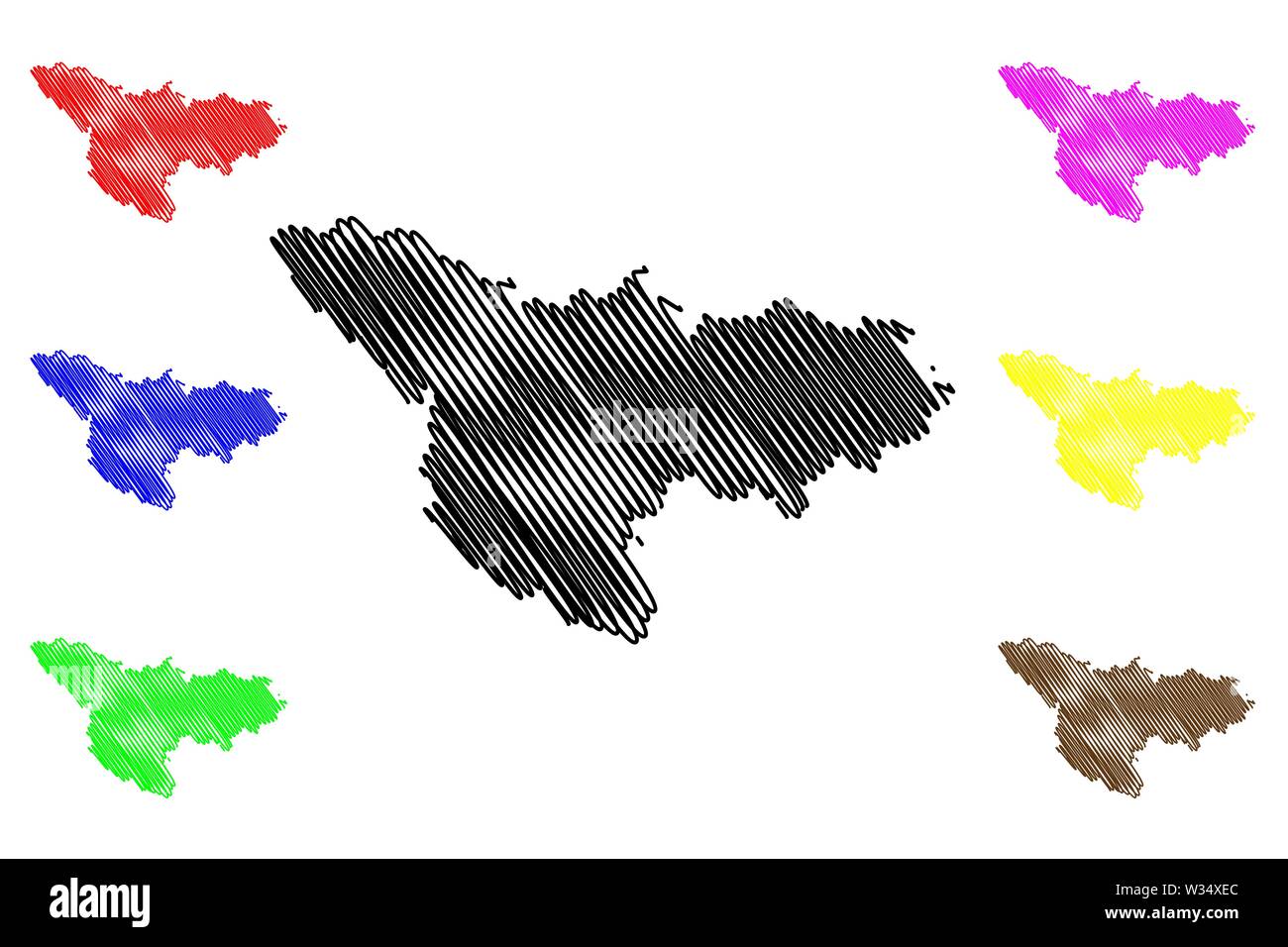 Timisoara map Stock Vector Images - Alamy