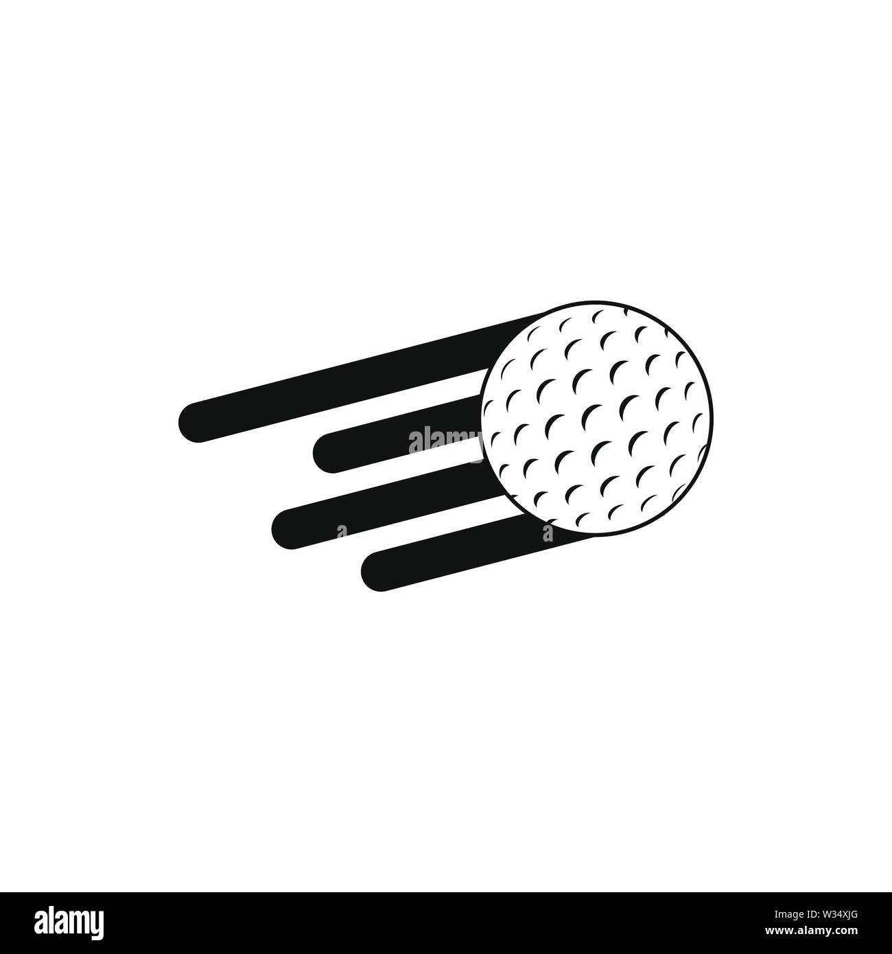 Golf Icon Graphic Design Template Vector Illustration Stock Vector