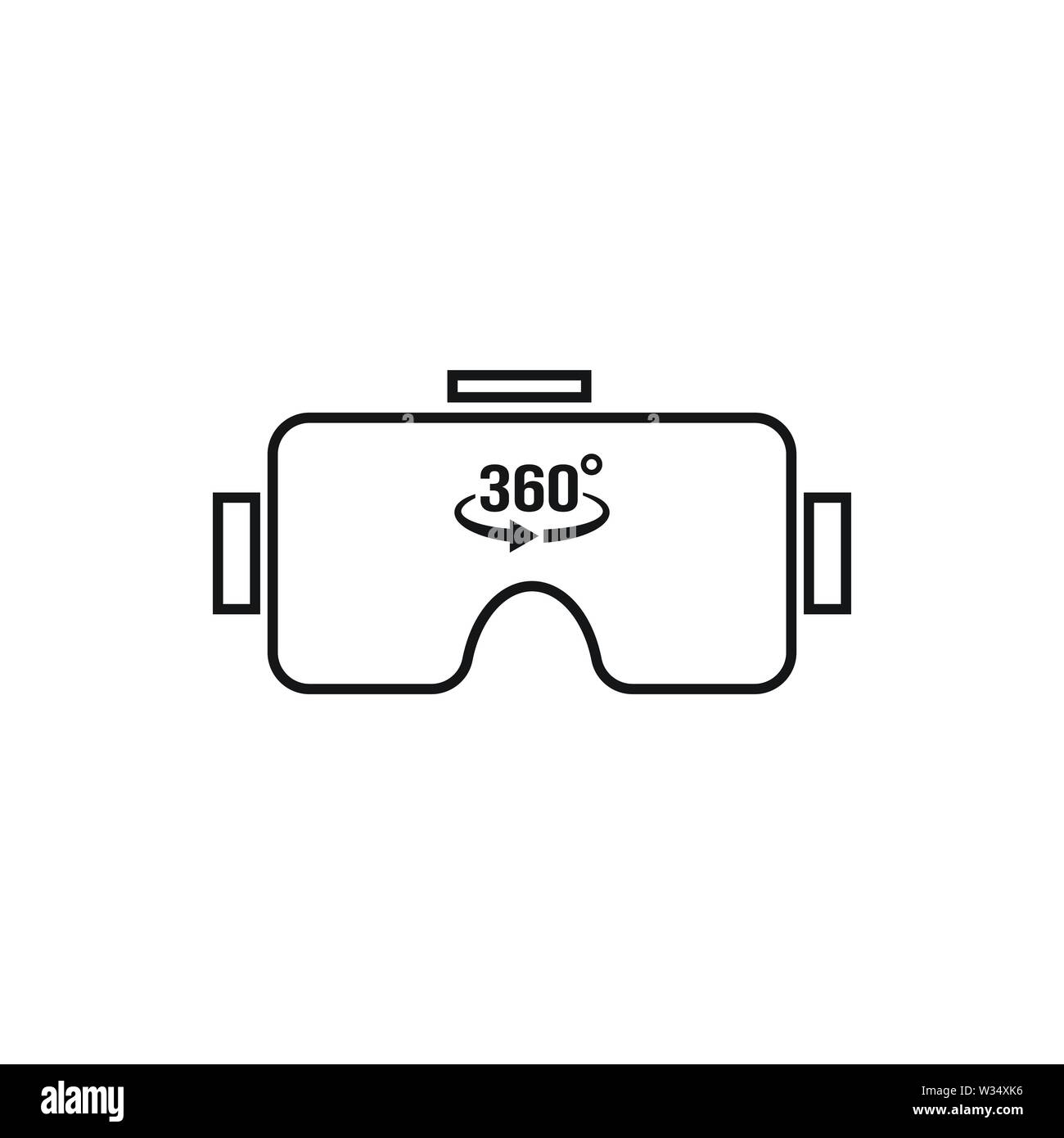 360 degree virtual reality headset Cut Out Stock Images & Pictures - Alamy