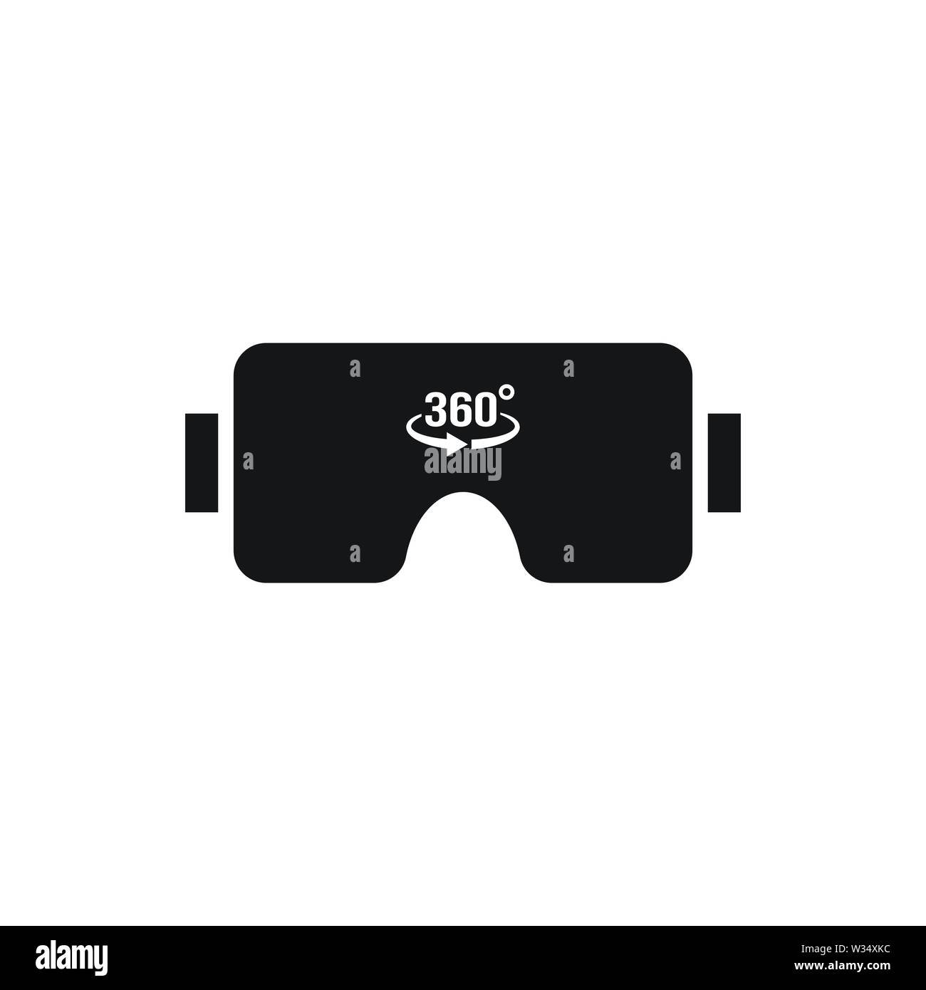 Cardboard vr virtual reality headset Stock Vector Images - Alamy