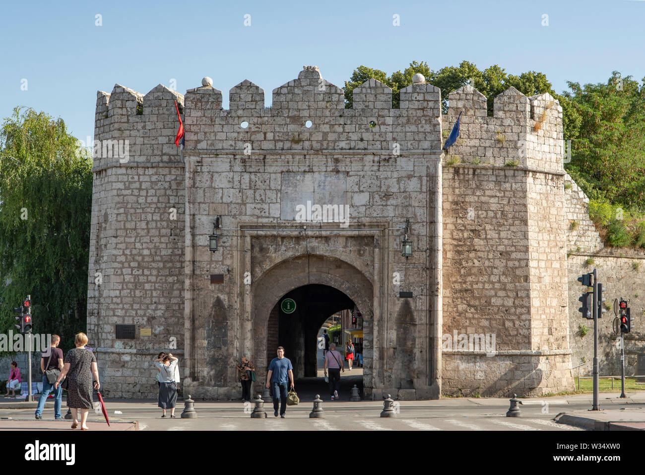 Stambol Gate, The Fortress, Nis, Serbia Stock Photo - Alamy